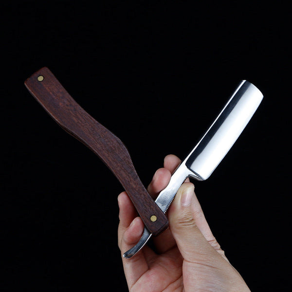 440C Rosewood Stainless Steel Razor Holder| UBEATOR