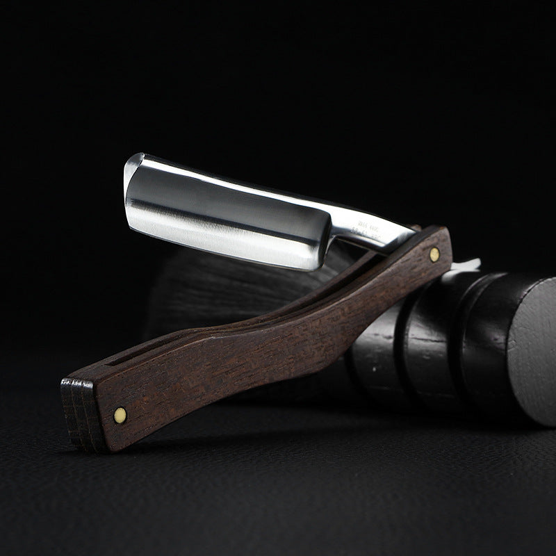 440C Rosewood Stainless Steel Razor Holder| UBEATOR